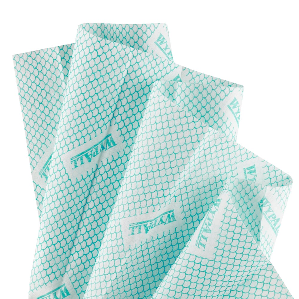 3Pin >> KIMBERLY-CLARK WypAll X80 Low Lint Cloths/Wipes - Green - 25 ...
