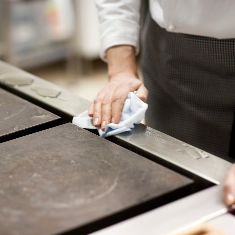 3Pin >> TORK W4 Folded Kitchen Cloth - White - 75 Sheets / 1 Sleeve - 1 Ply