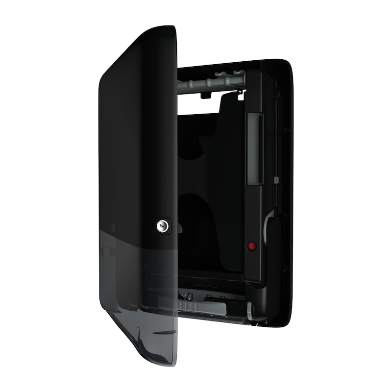 3Pin >> TORK H5 PeakServe Towel Dispenser - Black - MINI - Plastic