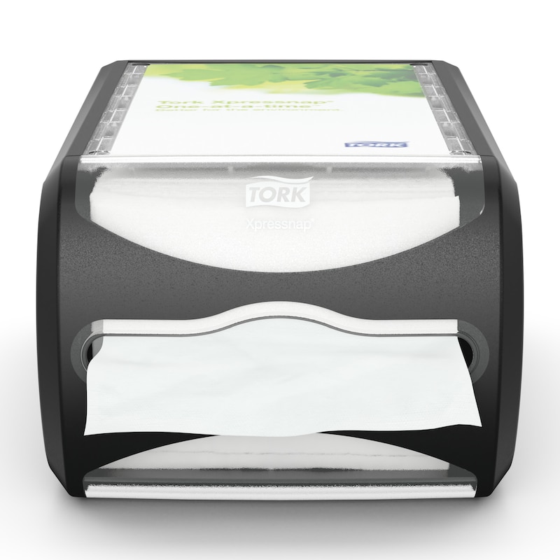 3Pin >> TORK N4 XpressNap Serviette Dispenser - Front Serve - Black ...