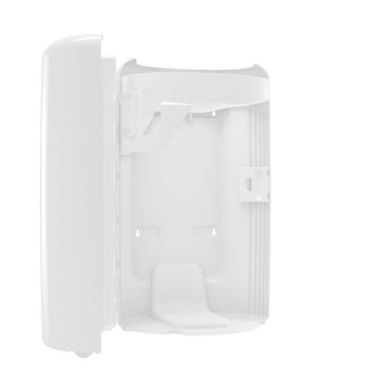 3Pin >> TORK B1 Wall Waste Bin - 50L - White - Plastic - No Lid