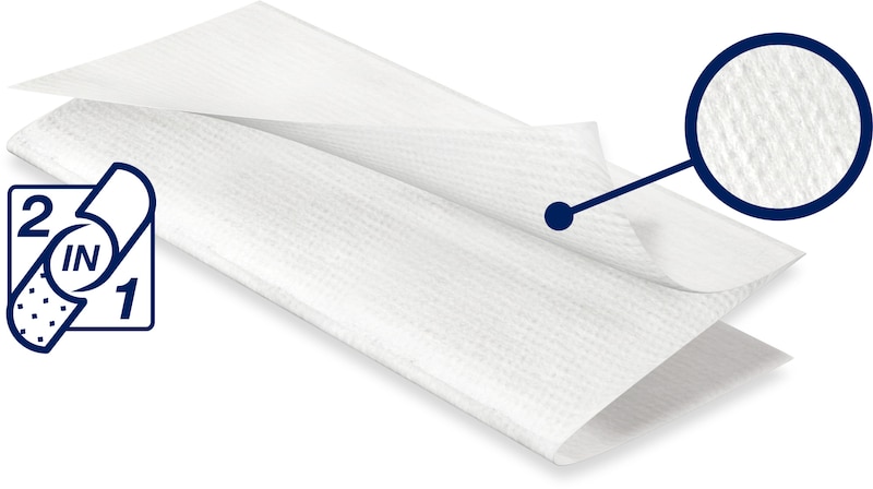 3Pin >> TORK W8 2-in-1 Scourer Kitchen Cloth - White - 360 Sheets - 1 ...