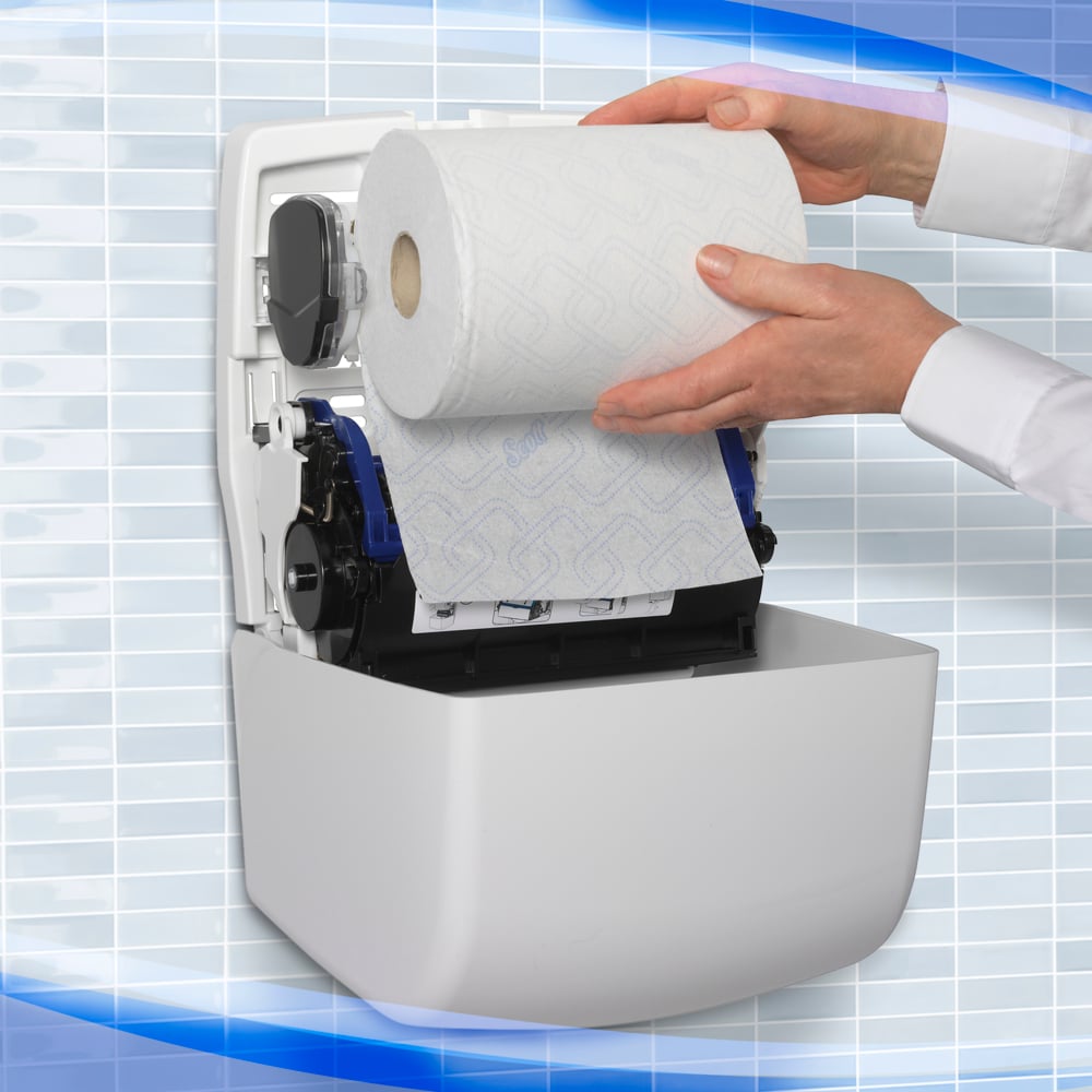 3Pin >> KIMBERLY-CLARK PBS Aquarius Slimroll Reflex Paper Dispenser ...