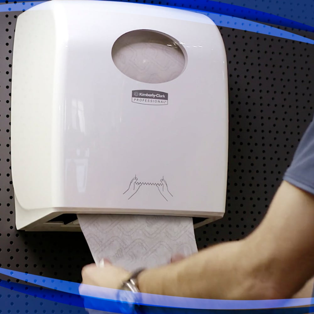 3Pin >> KIMBERLY-CLARK PBS Aquarius Slimroll Reflex Paper Dispenser ...